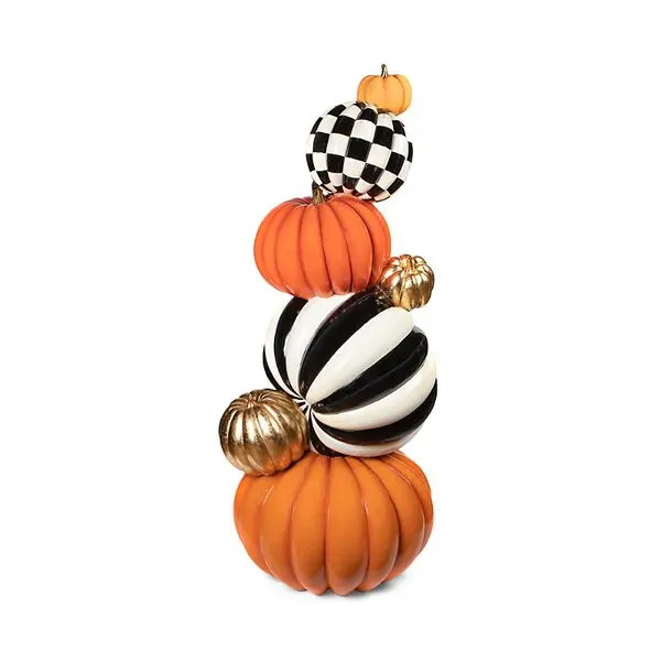 MACKENZIE-CHILDS Pumpkin Patch Trophy Topiary