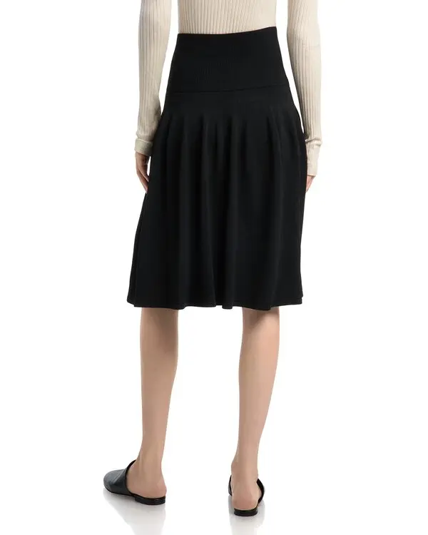 TOTEME Wide Waist A-line Skirt