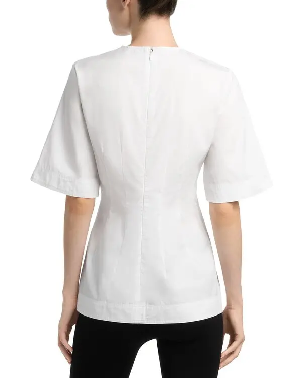 TOTEME Sculptural Cotton Top