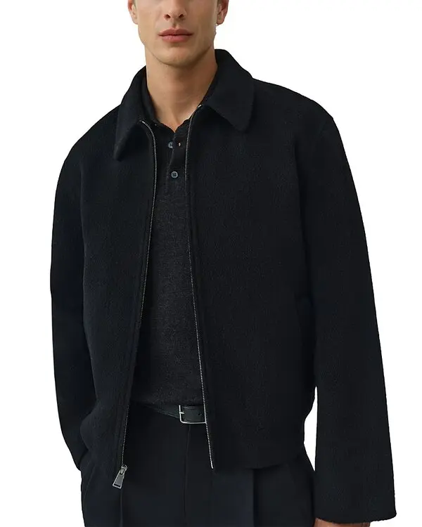Simkhai Zip Front Wool & Cashmere Jacket