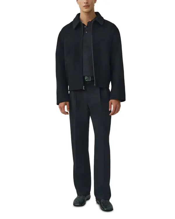 Simkhai Zip Front Wool & Cashmere Jacket