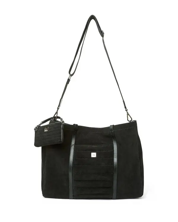 THINK ROYLN Boss Lady Large Suede Tote