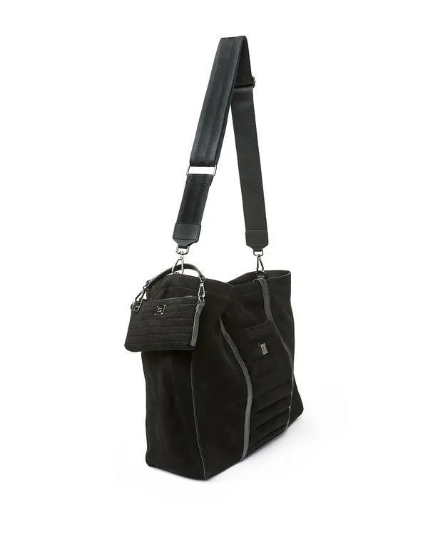THINK ROYLN Boss Lady Large Suede Tote