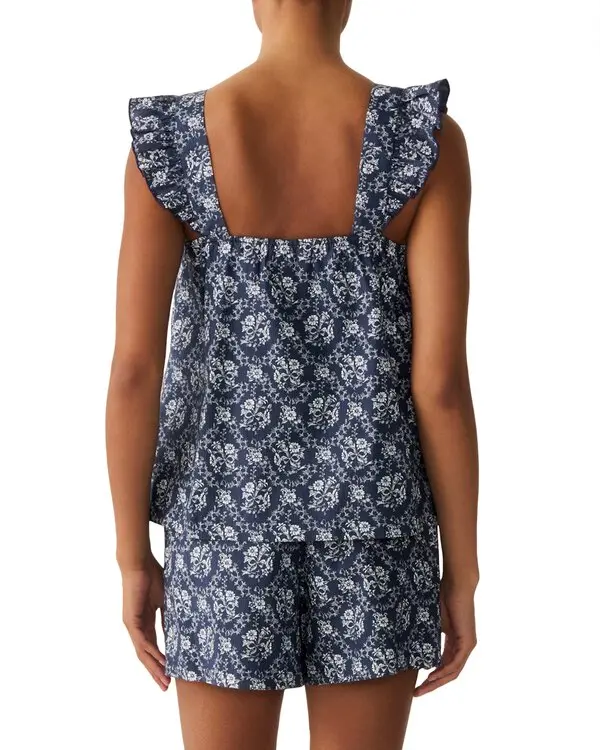PETITE PLUME Clara Cotton Short Pajama Set