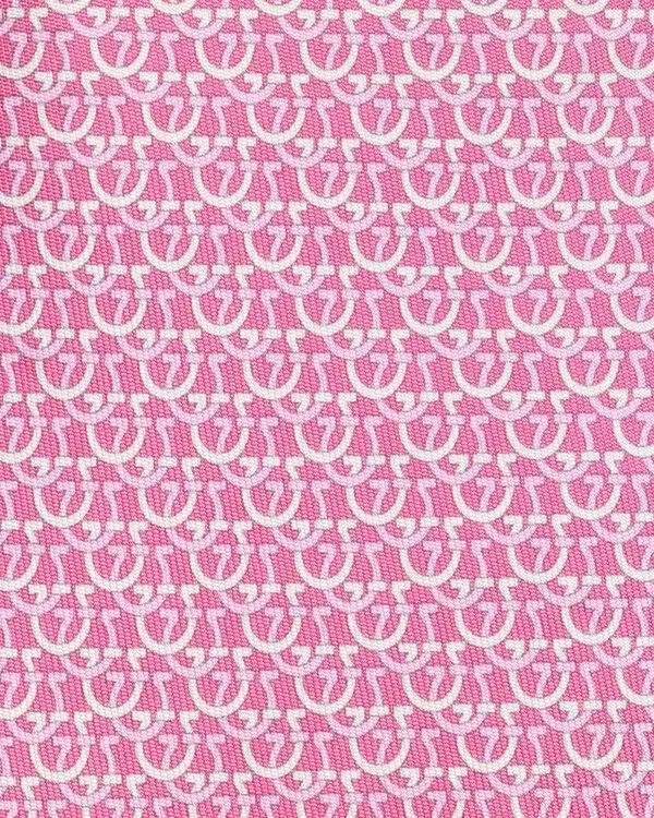 FERRAGAMO Silk Classic Gancini Link Neck Ties - F. Rosa