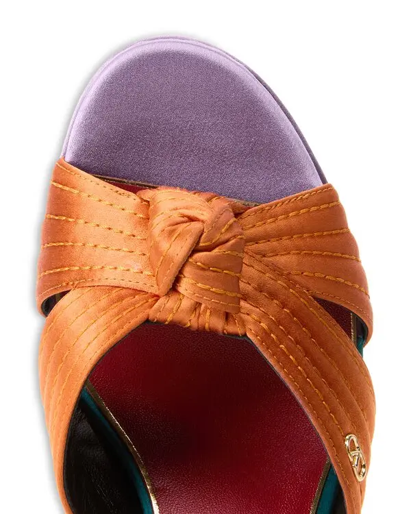 Valentino Garavani Leather Platform Sandals