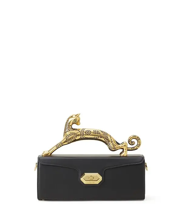 LANVIN Leather Pencil Cat Bag