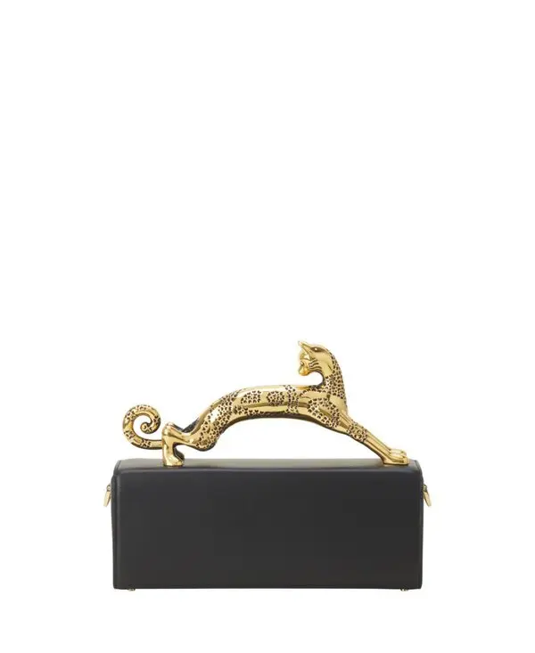 LANVIN Leather Pencil Cat Bag