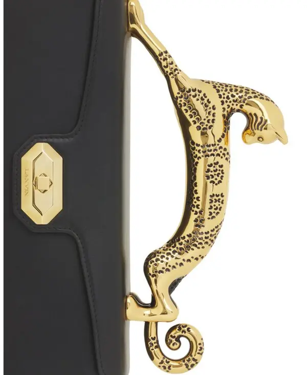 LANVIN Leather Pencil Cat Bag