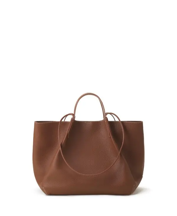 LANVIN Catch Tote Bag - Chestnuts