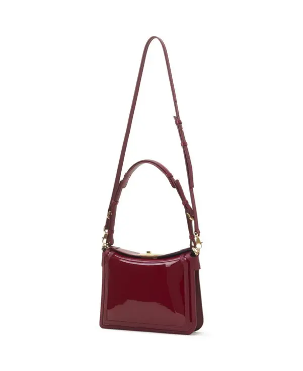 LANVIN Compagnon 20 Bag In Patent Leather