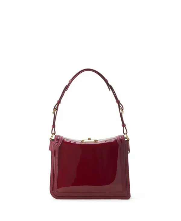 LANVIN Compagnon 20 Bag In Patent Leather