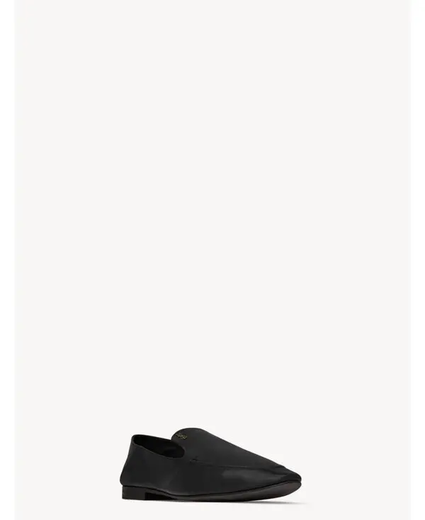 Saint Laurent Alain Slippers - Black