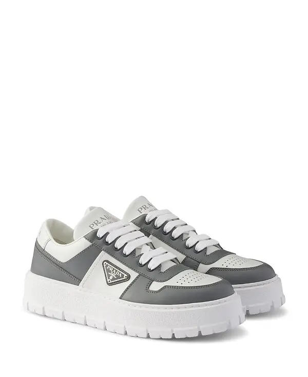 Prada Leather Sneakers