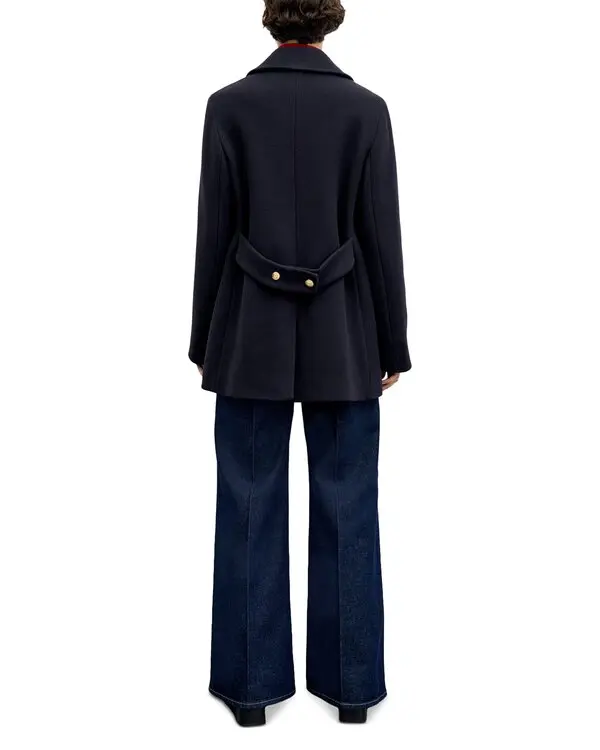 Gerard Darel Alis Double Breasted Peacoat