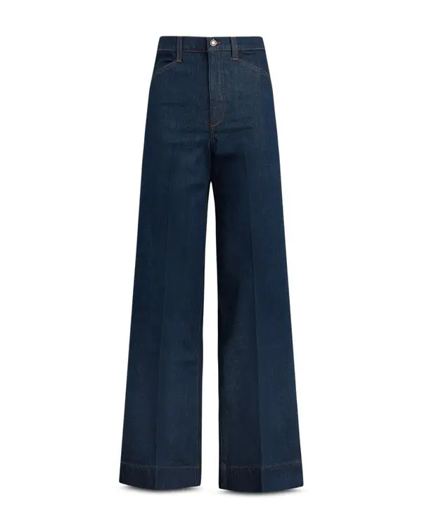 FAVORITE DAUGHTER The Mischa High Rise Wide Leg Jeans