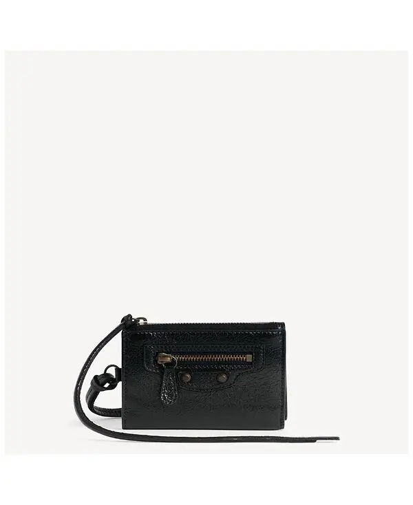Balenciaga Le City Trifold Wallet On Strap