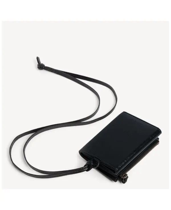 Balenciaga Le City Trifold Wallet On Strap