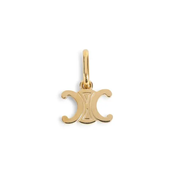 Celine Triomphe Charm - Silver