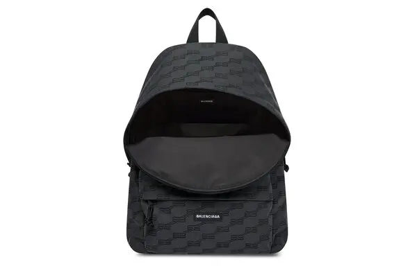 Balenciaga Bb Monogram Signature Medium Backpack