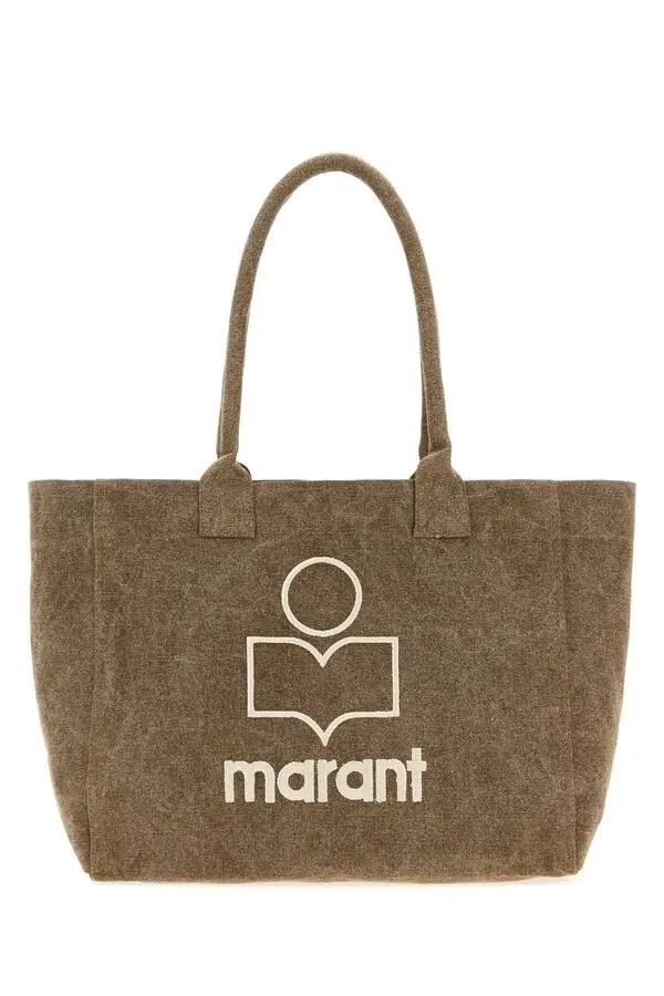 Isabel Marant Étoile Mud Canvas Yenky Shopping Bag