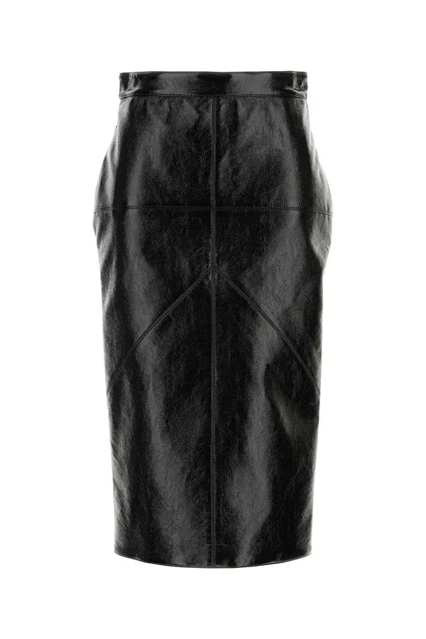 LANVIN Synthetic Leather Skirt