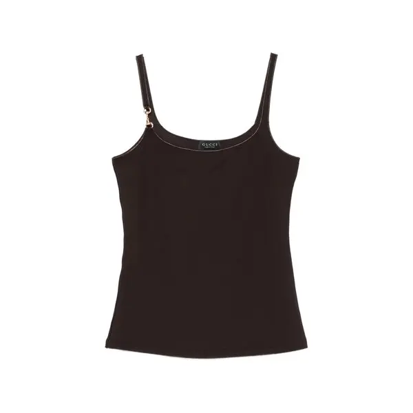 Gucci Tops Vests & Tank Tops - Brown
