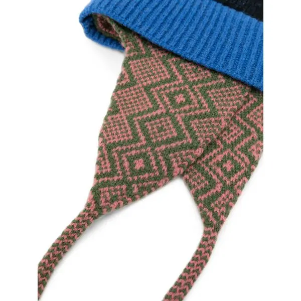 Dries Van Noten Trapper Hat - Blue