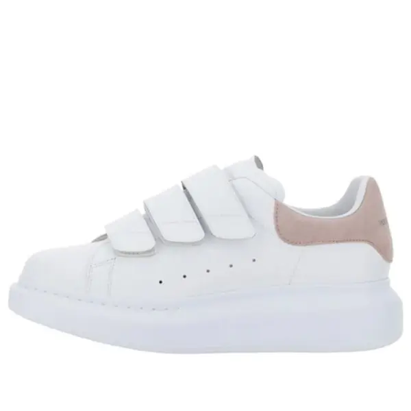 Alexander McQueen Oversized Triple Strap Sneaker 'white Pink