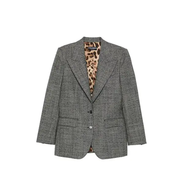 Dolce & Gabbana Grey Jackets Blazers
