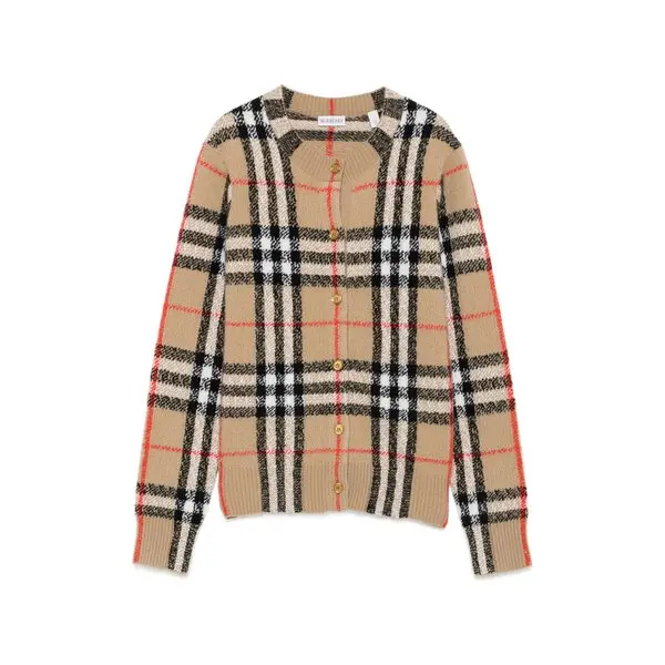 Burberry Neutrals Knitwear Cardigans