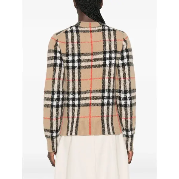 Burberry Neutrals Knitwear Cardigans