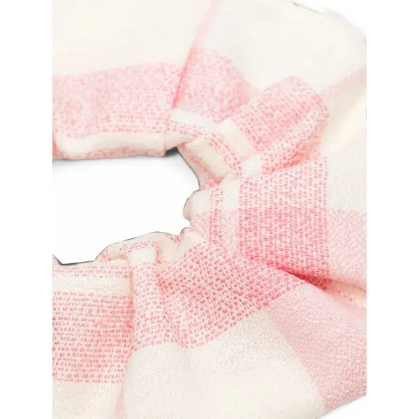 VIVIENNE WESTWOOD Check Pattern Ruched Hair Accessory
