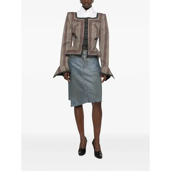 VIVIENNE WESTWOOD Grey Jackets Tweed Jackets