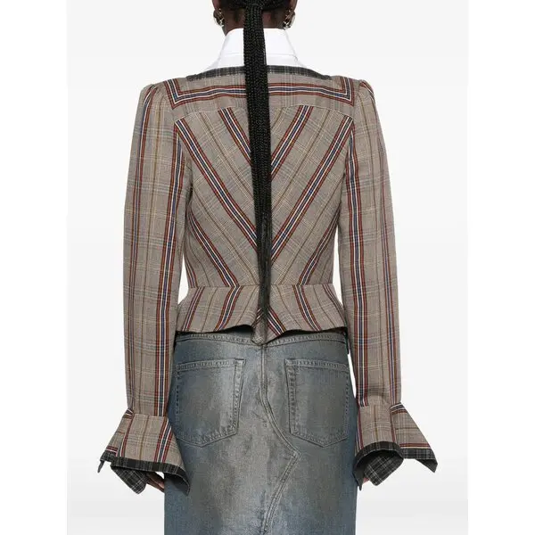 VIVIENNE WESTWOOD Grey Jackets Tweed Jackets