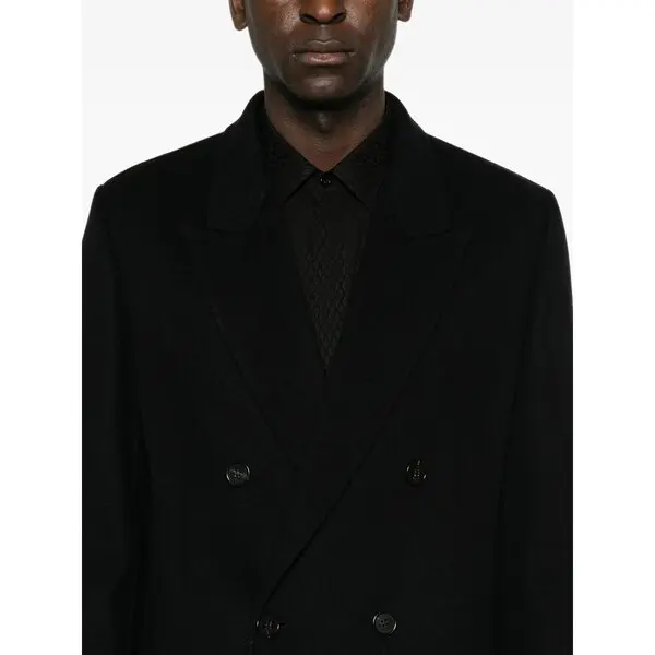 Saint Laurent Coats Double Breasted Coats