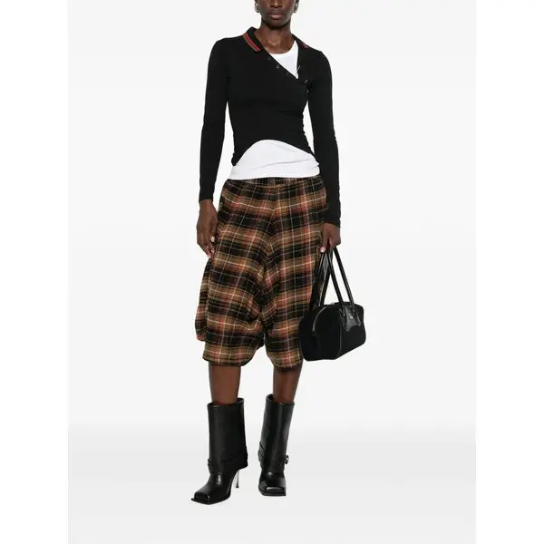 VIVIENNE WESTWOOD Asymmetric Organic Cotton Polo Top