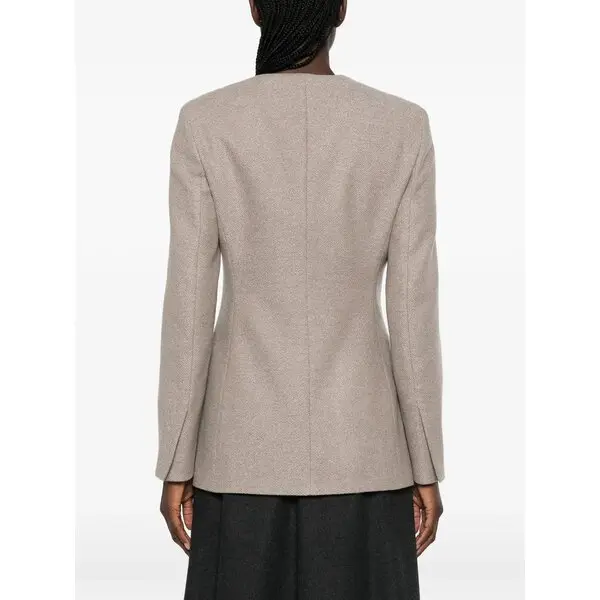 Max Mara Textured Fitted Jacket