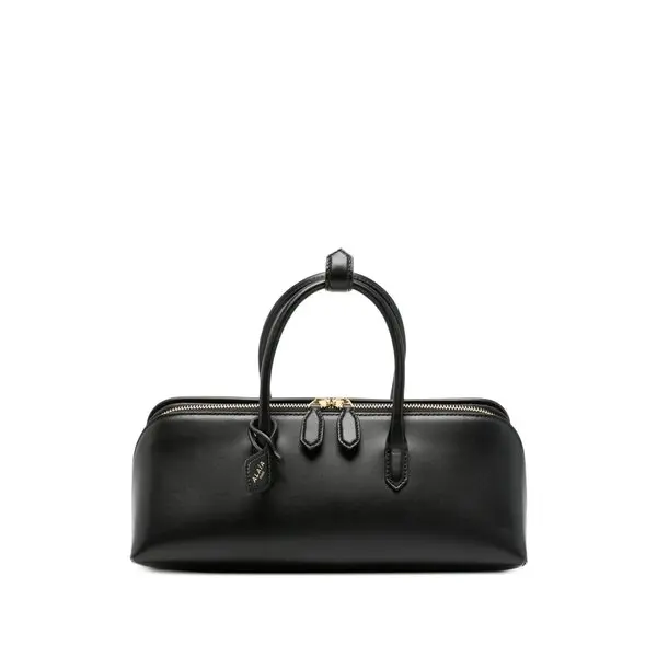 Alaïa Smooth Grain Leather Tote Bag - Black
