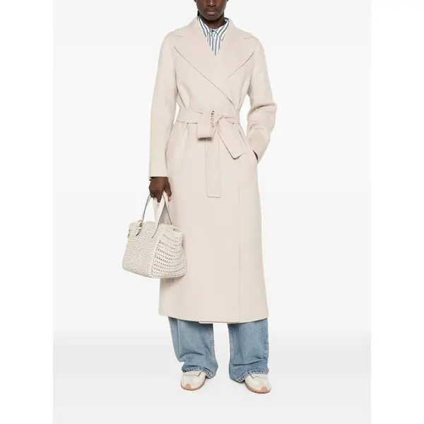 Max Mara Neutrals Coats Single Breasted Coats