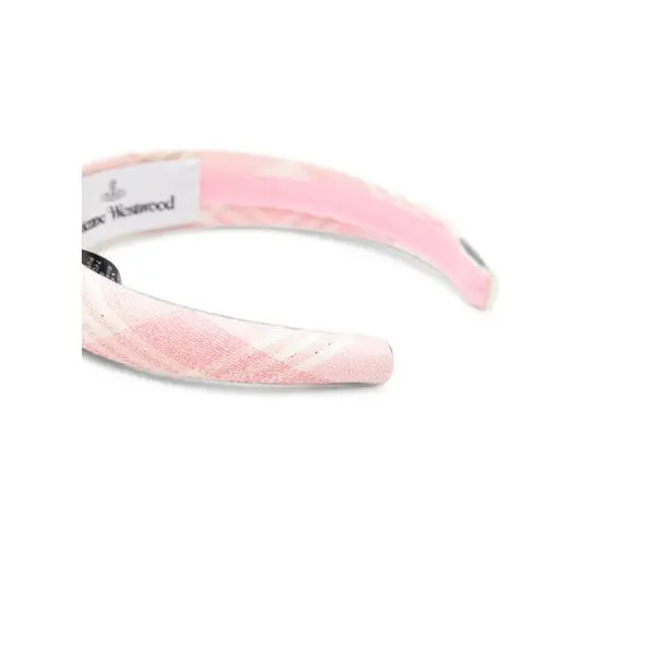 VIVIENNE WESTWOOD Checked Padded Hair Accessories