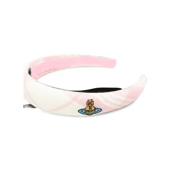 VIVIENNE WESTWOOD Checked Padded Hair Accessories