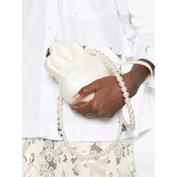 Simone Rocha Neutrals Satchels & Cross Body Bags