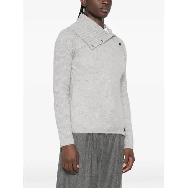 Sportmax Grey Knitwear Cardigans