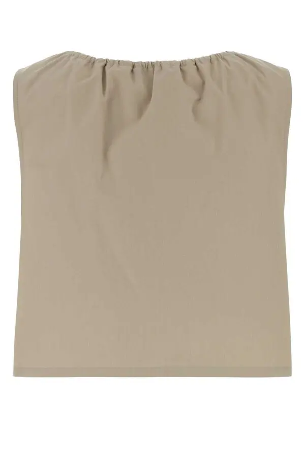 Miu Miu Sand Panama Top