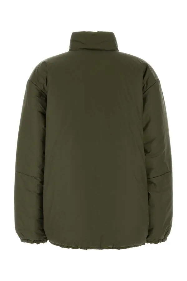 Miu Miu Army Nylon Down Jacket