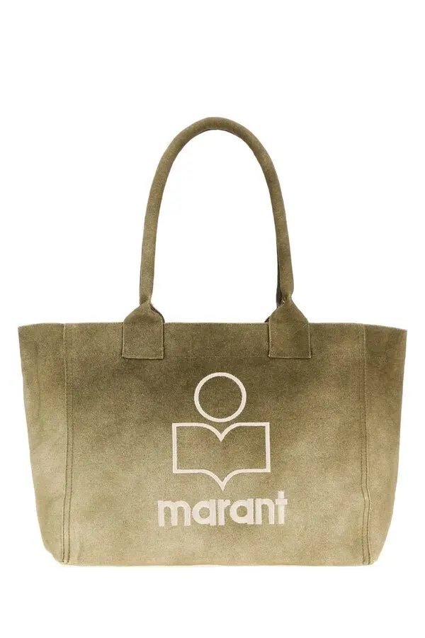 Isabel Marant Étoile Khaki Canvas Yenky Shopping Bag