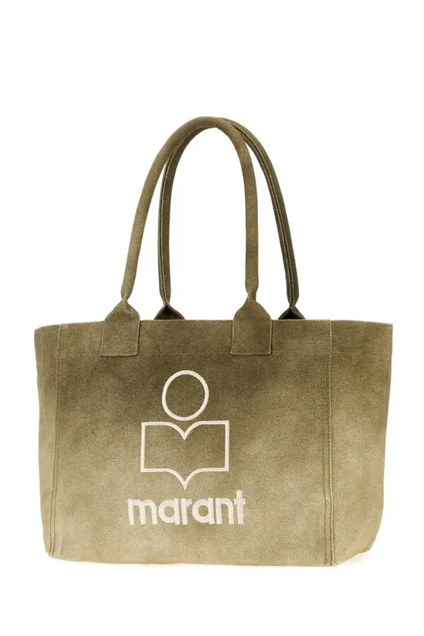 Isabel Marant Étoile Khaki Canvas Yenky Shopping Bag