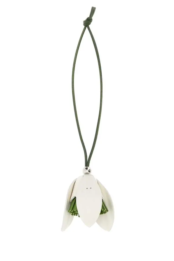 JW Anderson Two-tone Leather Snowdrop Charm - Multicolor