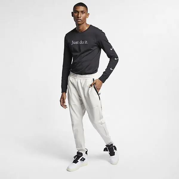 Nike Tech Pack Knit Pants 'light Bone Black